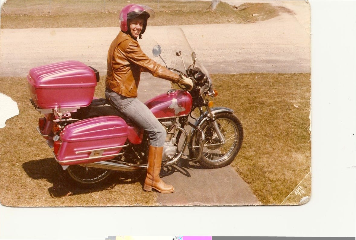 Penny’ s motorcycle adventures. Penny first got the bug to ride a… | by ...