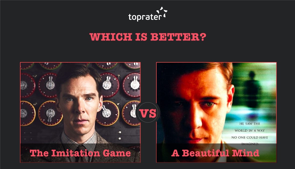 MOVIES: WHICH IS BETTER?. The Imitation Game VS A Beautiful Mind | by ...