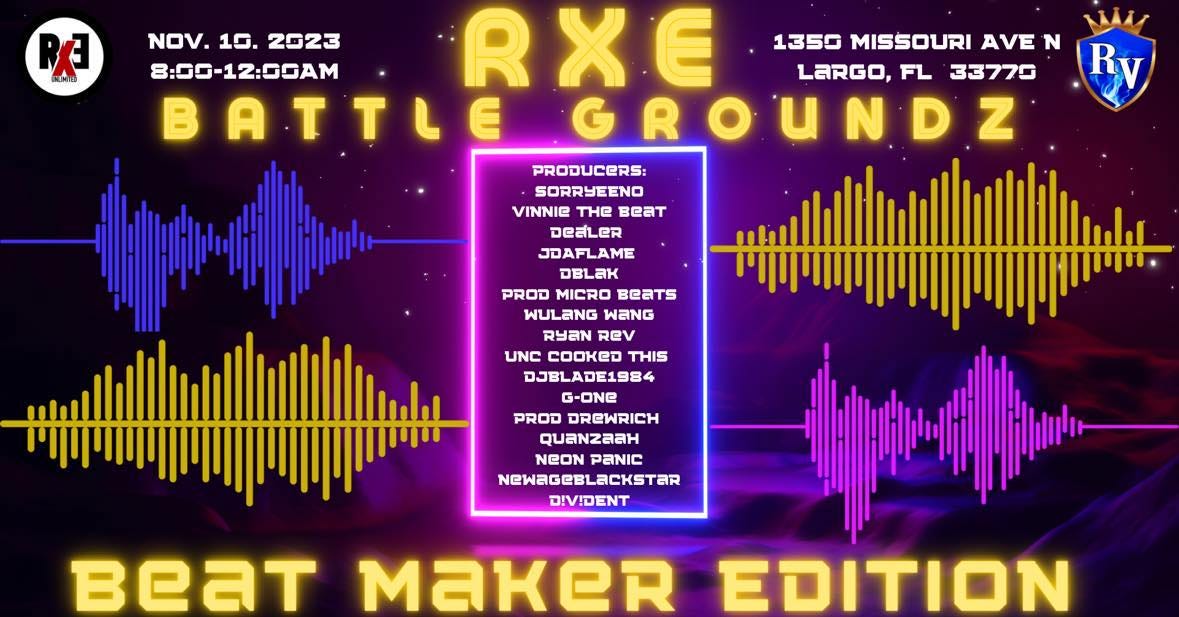 The biggest Producer Beat Battle event happening in Largo, FL! | by ...