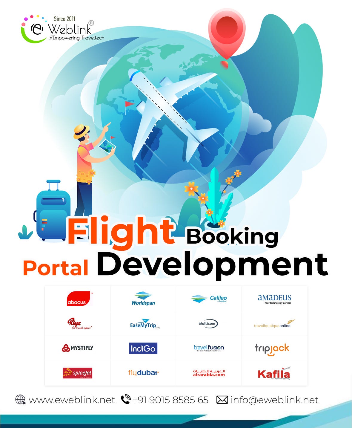 Flight Booking Portal Development | eWeblink | by eWeblink Technology ...