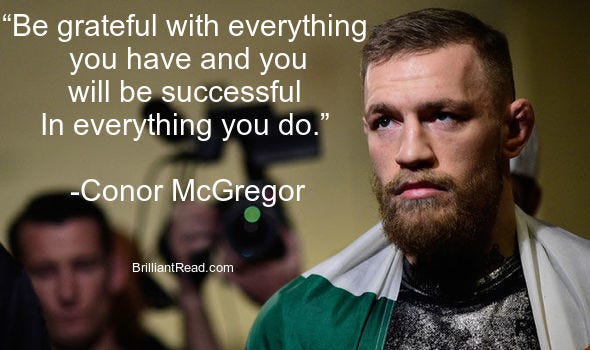 Conor Mcgregor Quotes