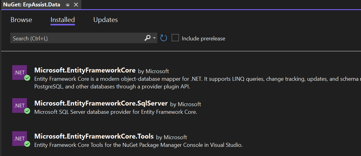 03) Entity Framework DBContext kullanılarak Identity Tablolarının oluşturulması | by Abdullah ...