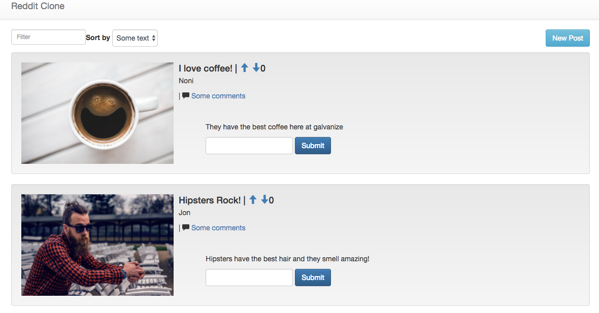 Day 52 Angular Reddit Clone. Day 52 is in the books and I am well on… | by Jon Ramer | Medium