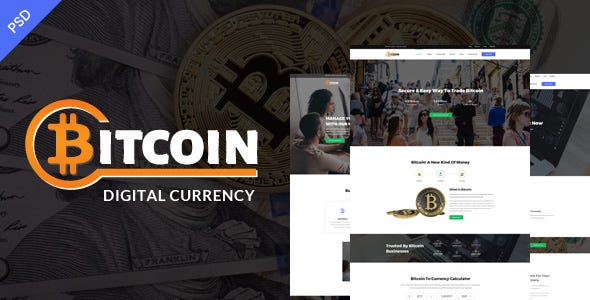 Bitcoin Logo Psd