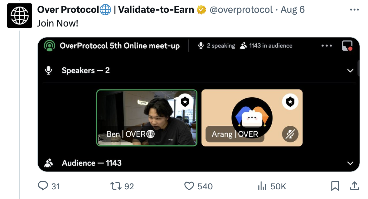 Recap Online Meet Up On Discord By Over Protocol Over Protocol Medium
