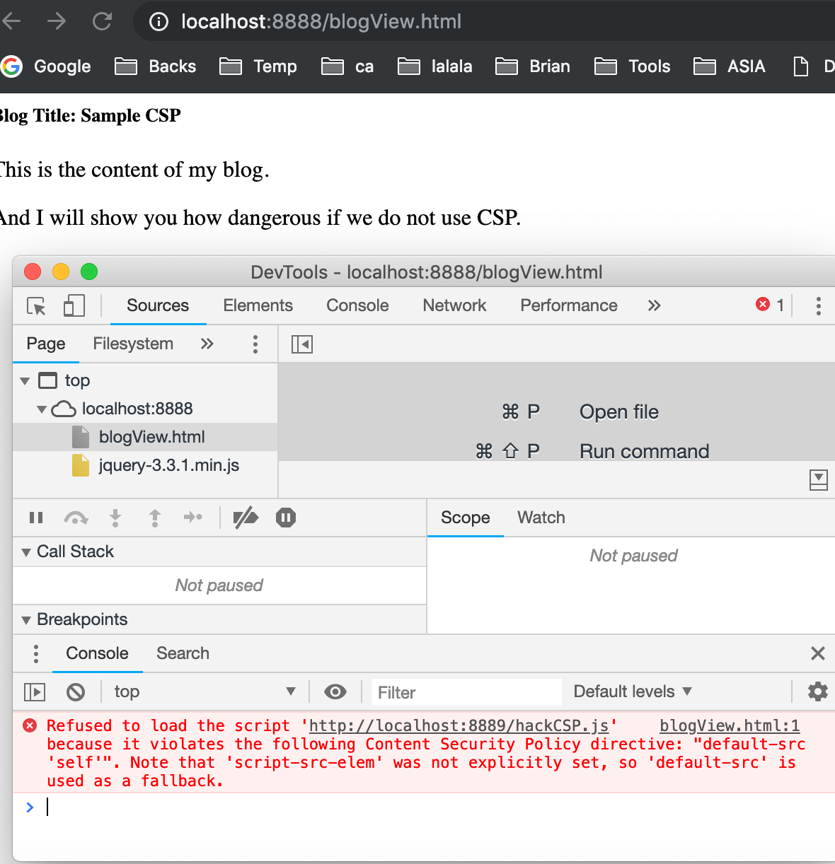 Web Security 06 — CSP (Content Security Policy) | by Brian Shen | Medium