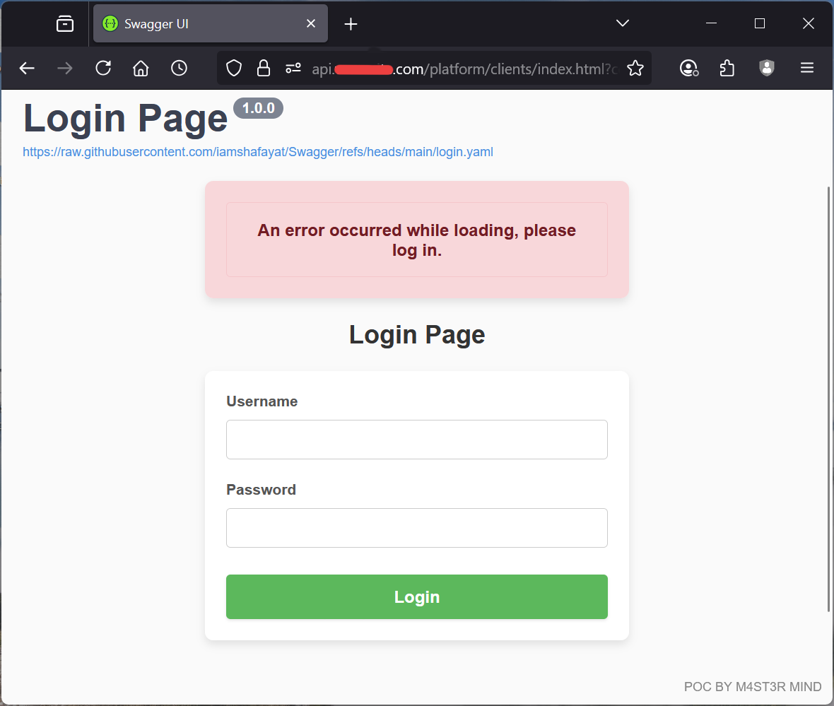 How I Tricked a Swagger UI into Showing a Fake Login Page | by Shafayat ...