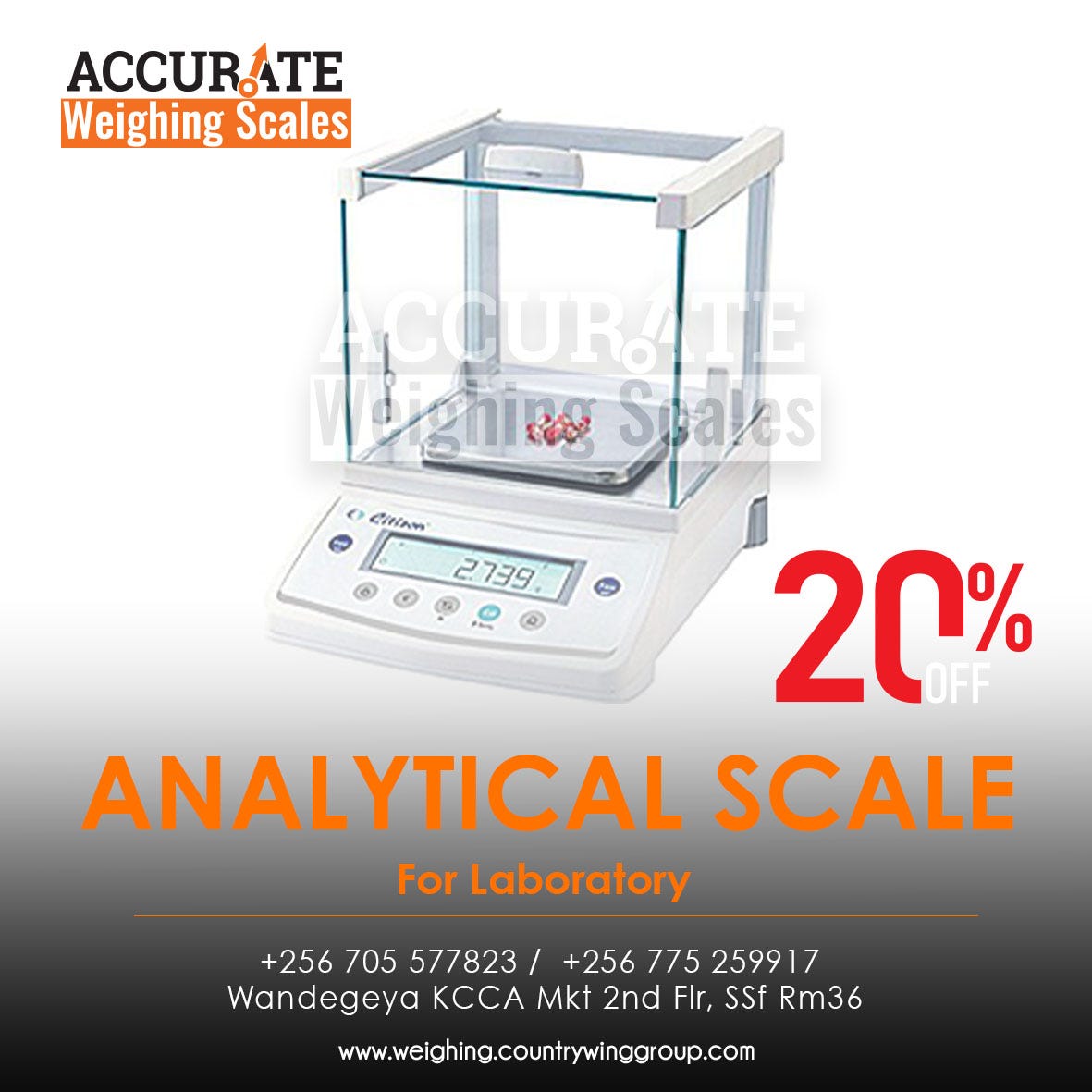 Lab 0.1mg Digital Analytical Balance FA2204 model Ohaus ...