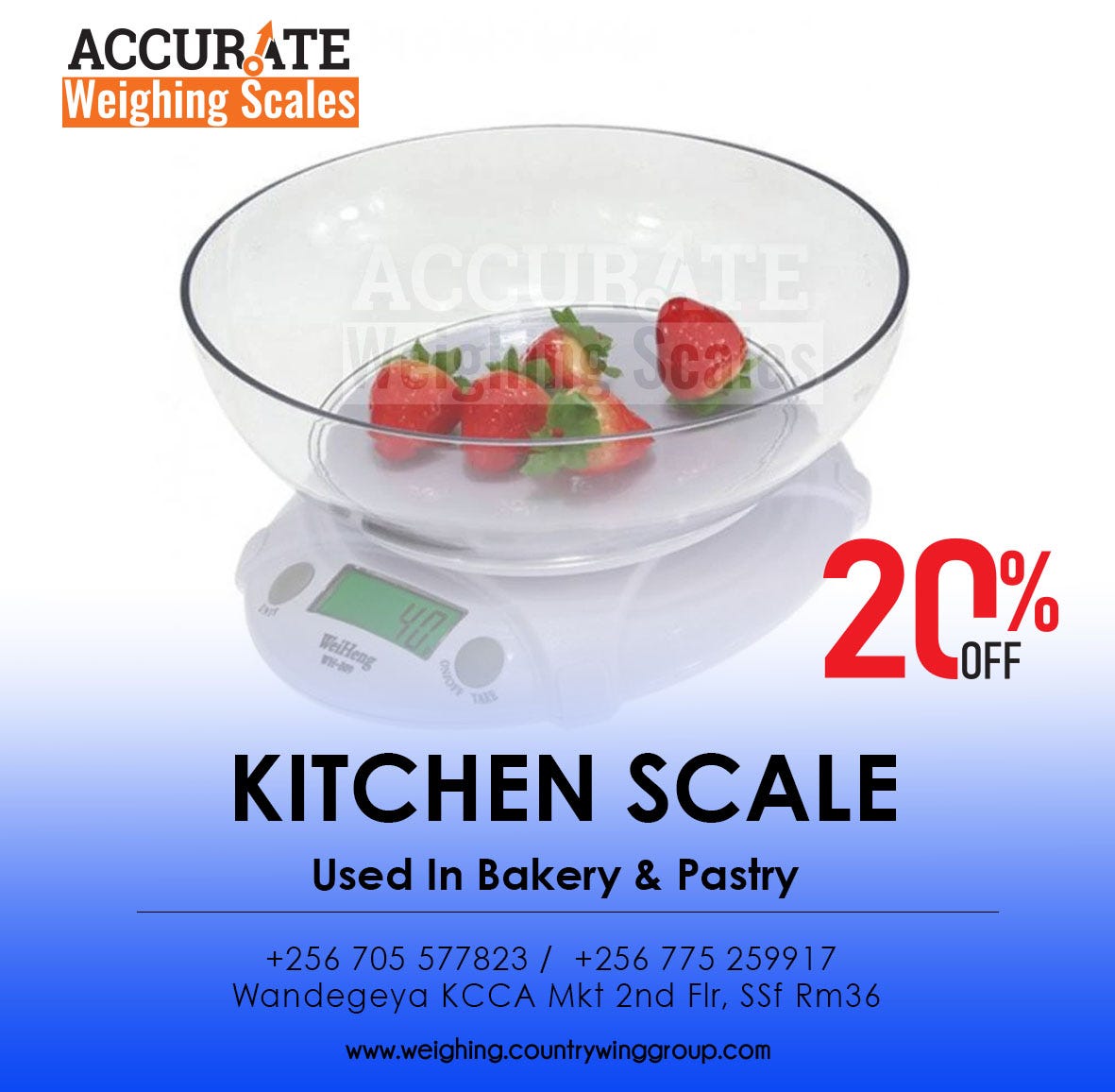 On balance kitchen weight balance scales - Testingweights - Medium