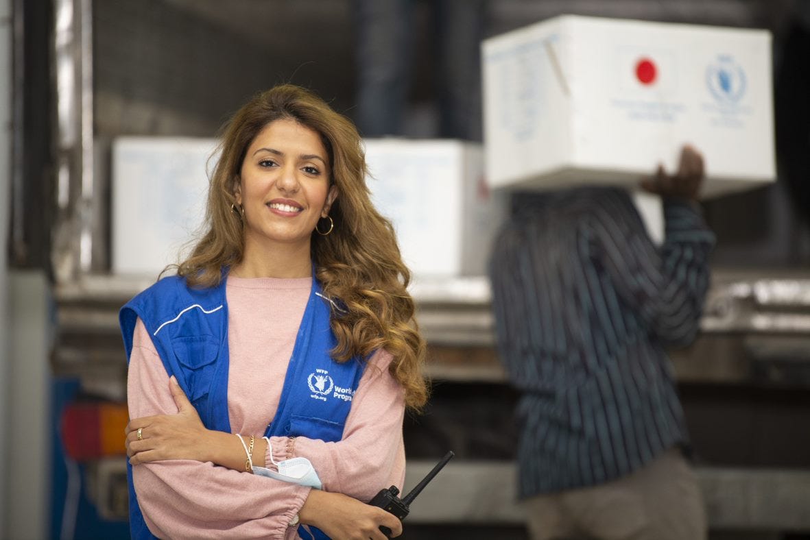 Meet Marwa Abuhallala: The only Female Logistician in WFP Libya | by ...