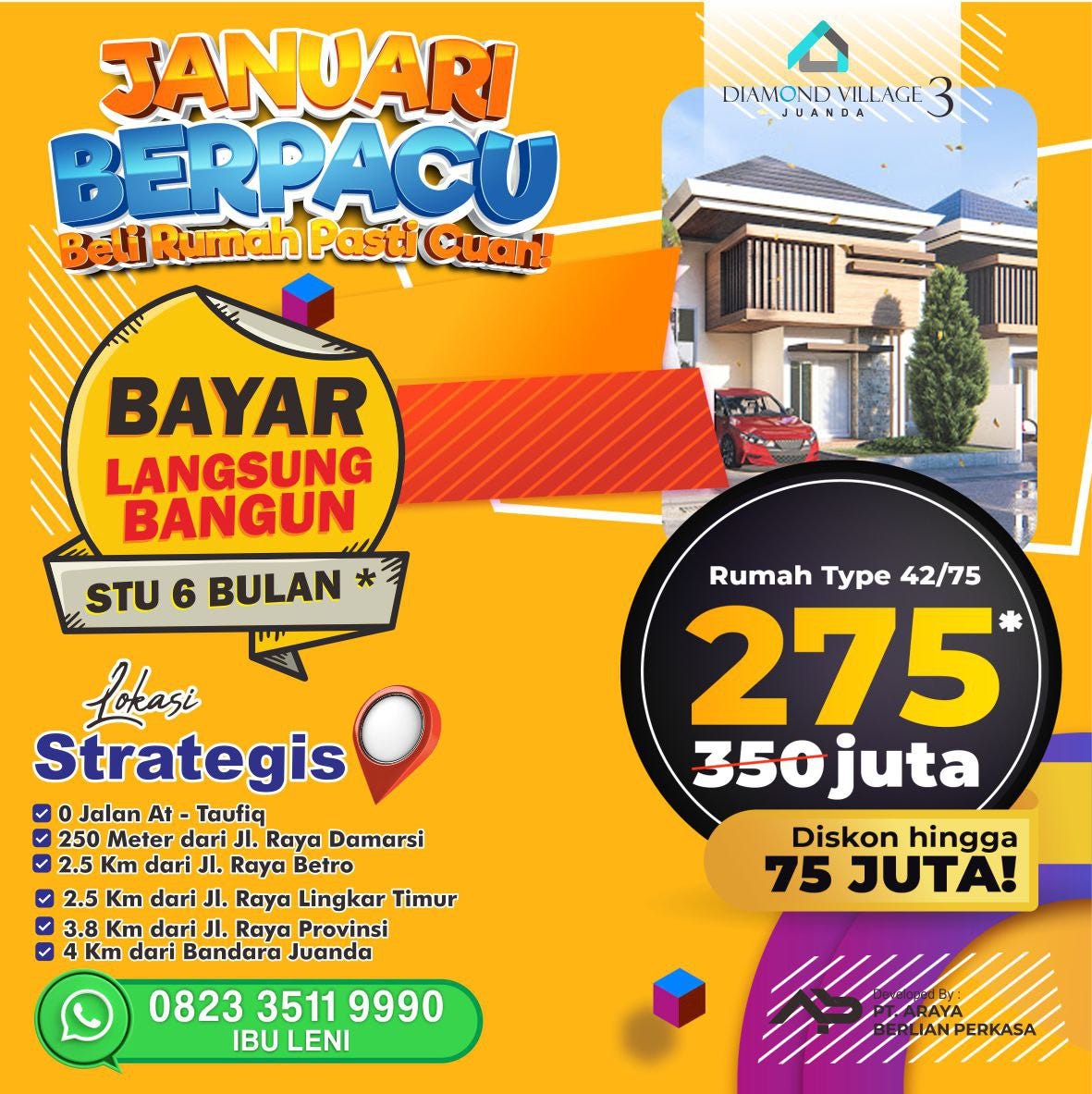 Terlengkap, WA 0823–3511–9990, Rumah Di Sidoarjo Fasilitas Terlengkap Hanya 200 Juta-an | by ...