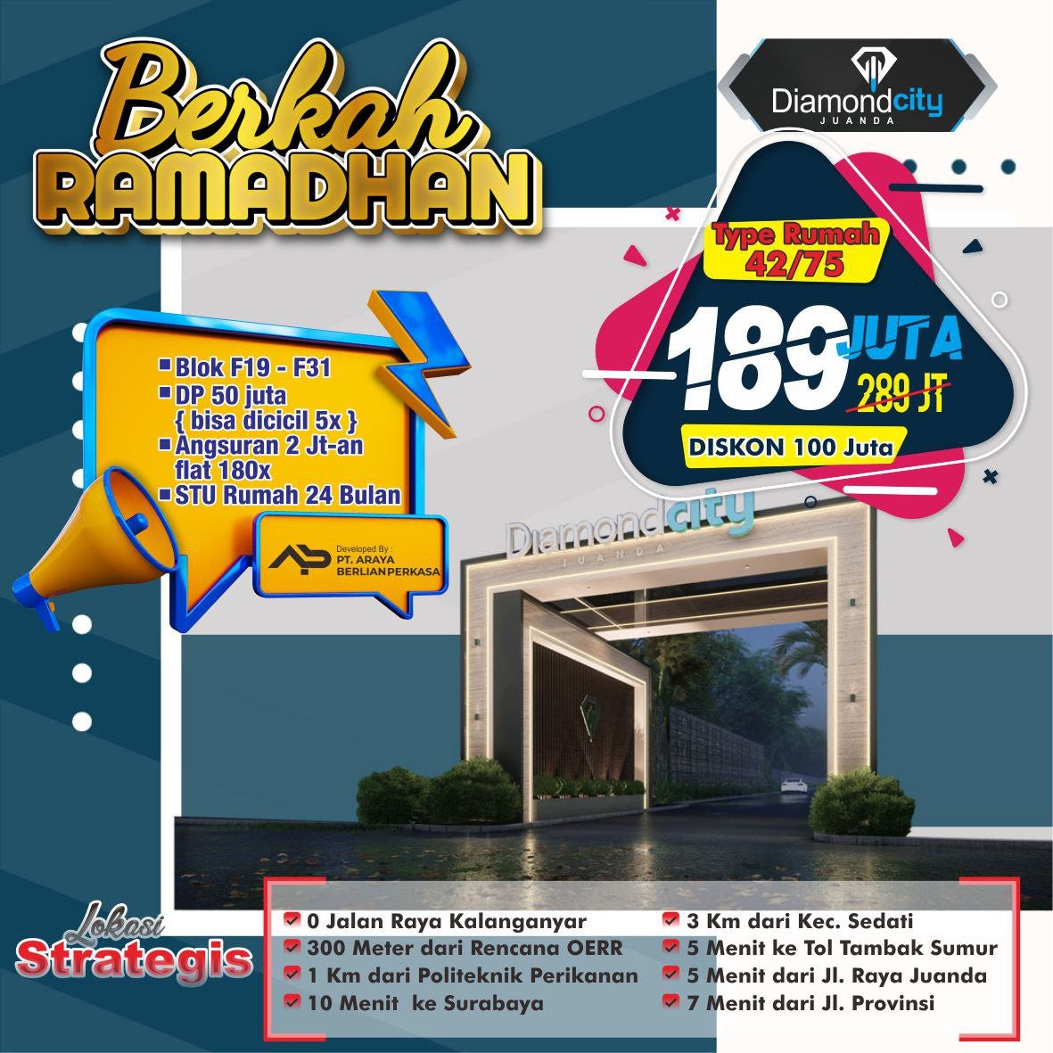 Big Ramadhan Sale Perumahan 100 Jutaan | by Marketing Diamond city | Medium