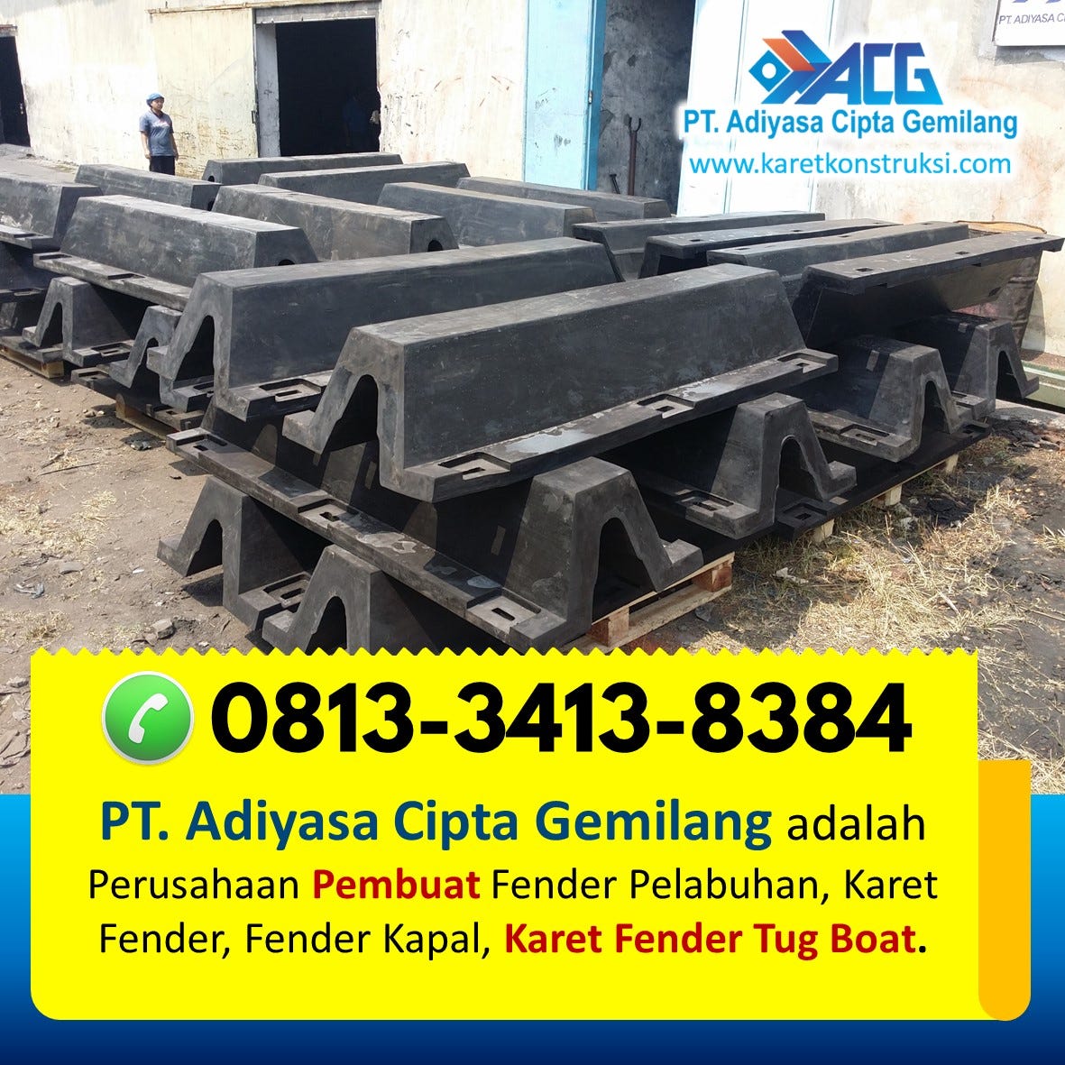 Distributor Fender Dermaga, Distributor V Fender, Distributor Rubber ...