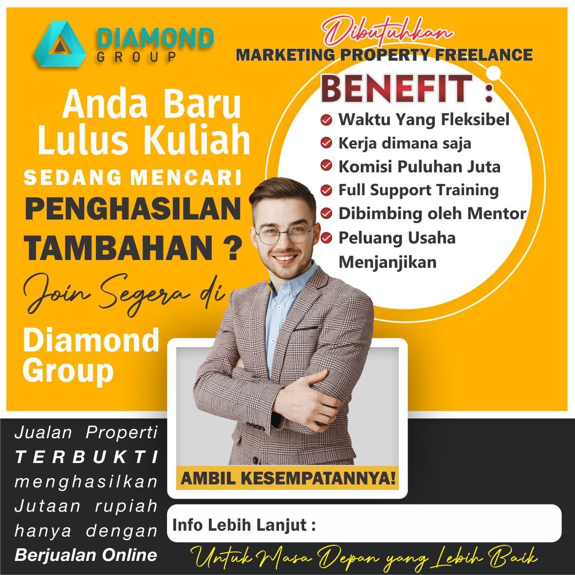 DICARI MARKETING UNTUK MENJUALKAN RUMAH MURAH SIDOARJO - Mpnovia - Medium