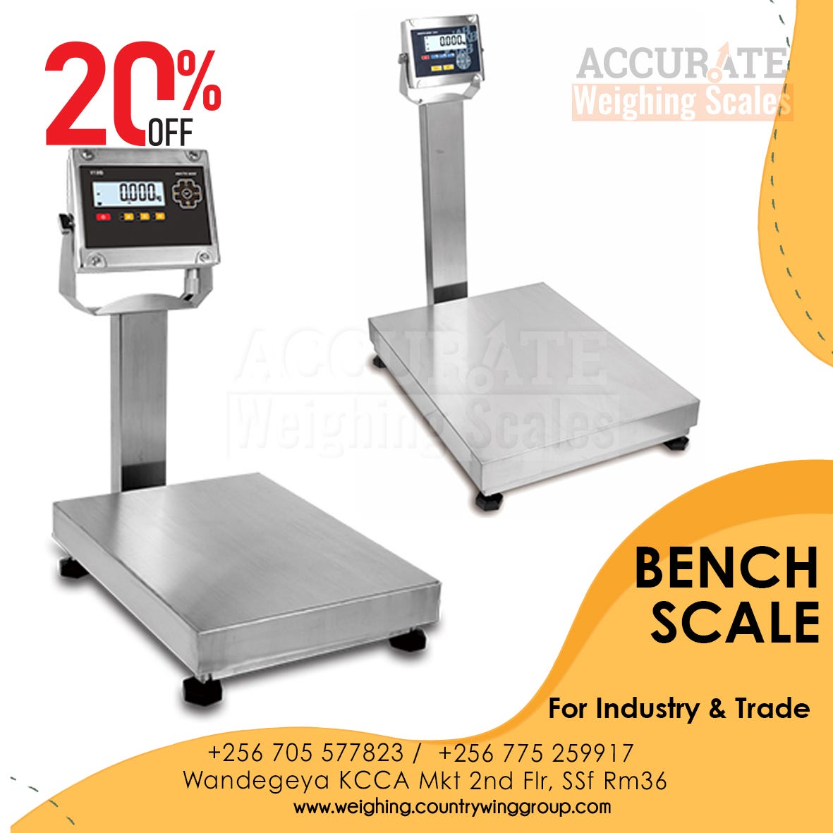 Stainless steel Bench top scales in Kampala Uganda | by Bench Platform ...