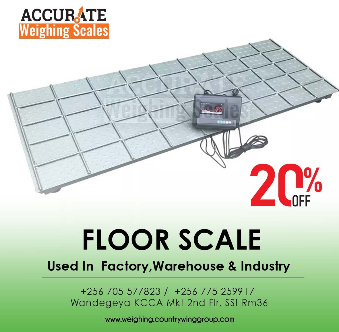 industrial floor scales in all platform sizes 1mx1m, 2mx2m | by ...
