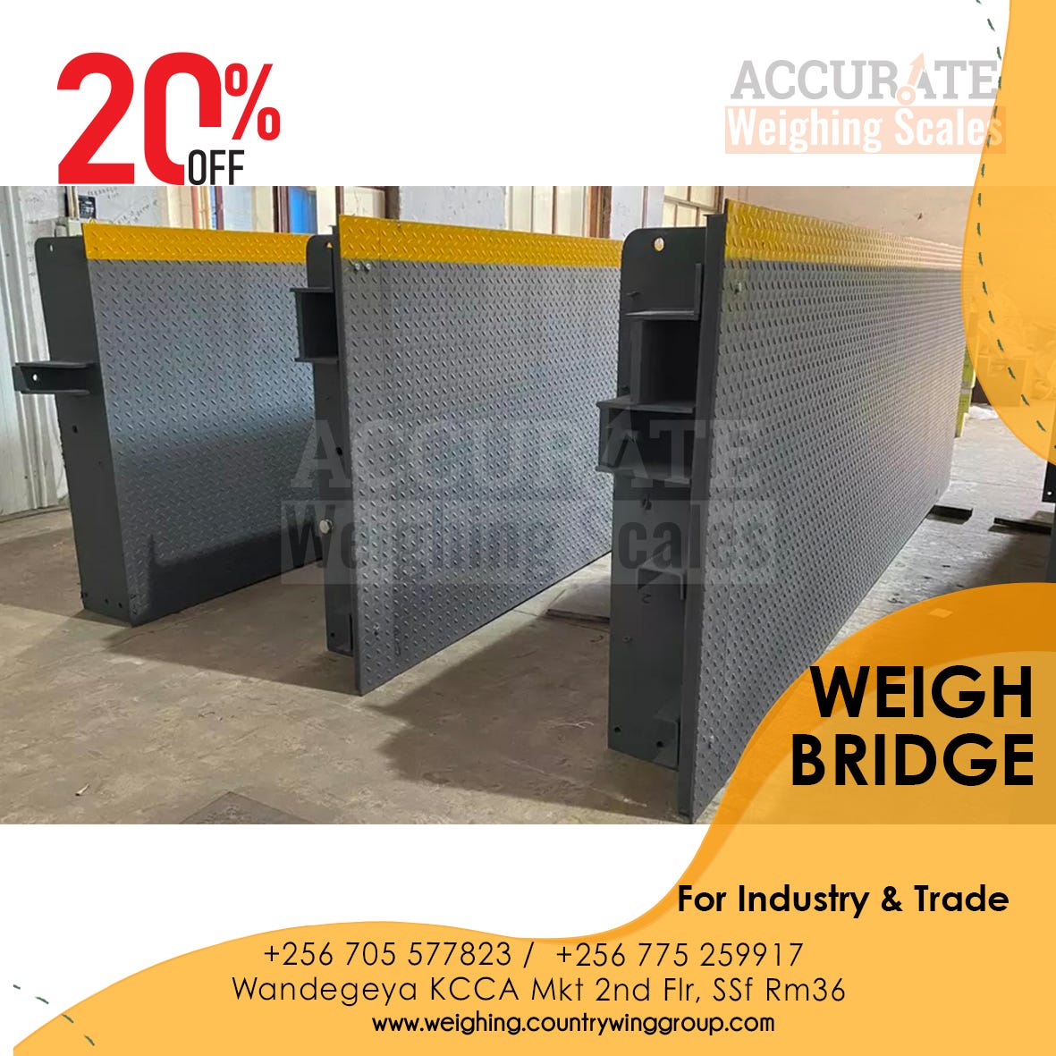 Industrial accurate weighbridge scales supplier in Kampala Uganda | by ...