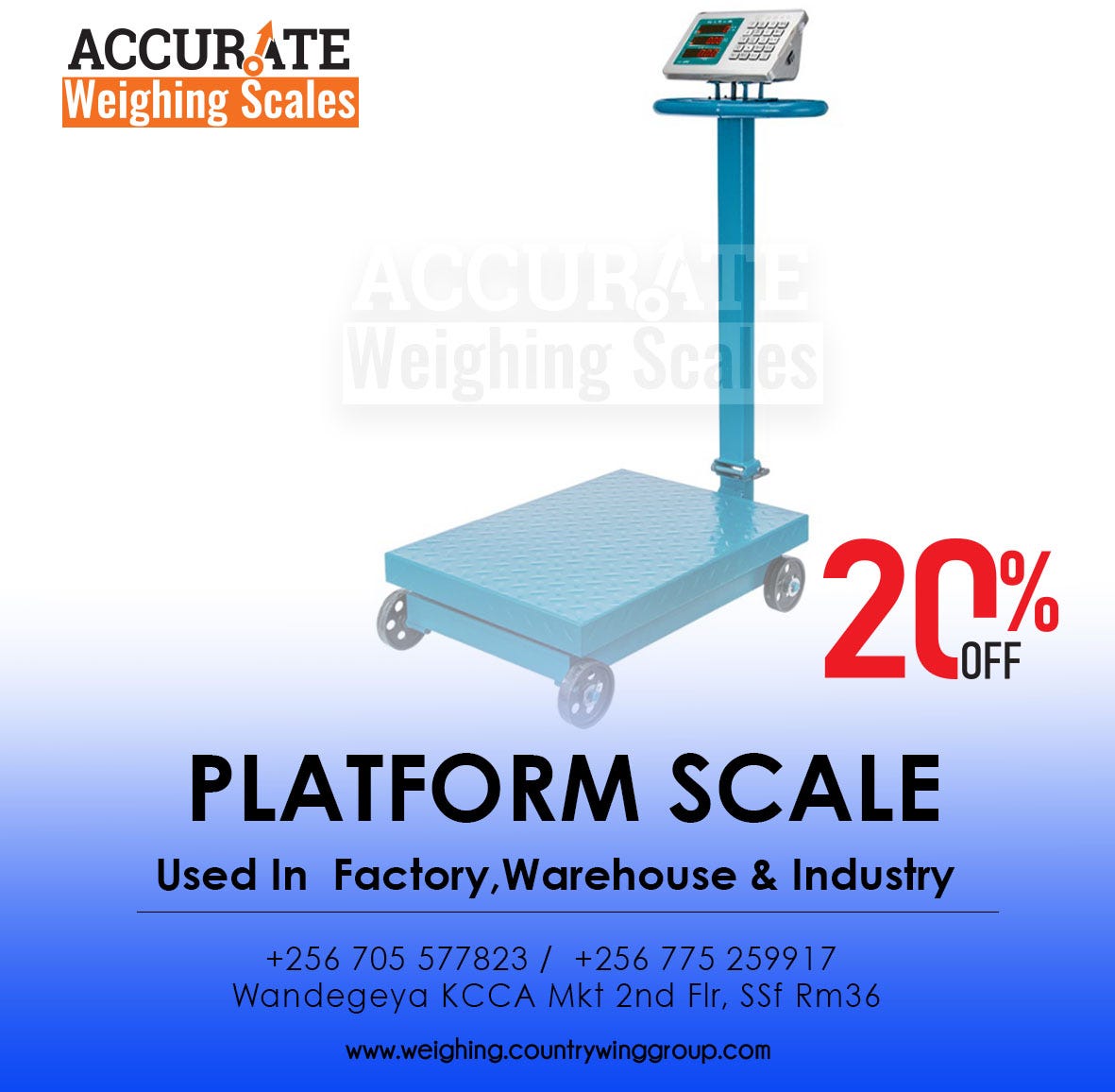 brand-new 100kg platform weighing scale built for commercial use | by ...