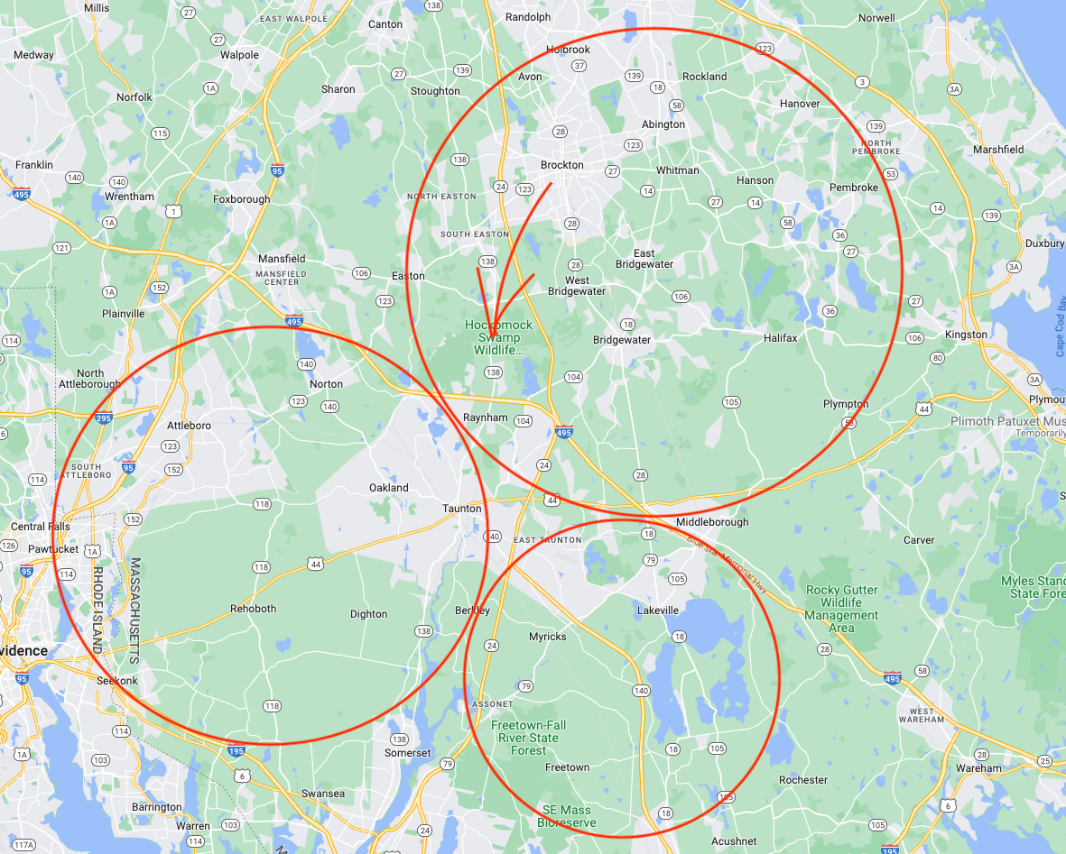 The Bridgewater Triangle. The Trifecta: UFOs, Bigfoot, and Ghosts | by ...