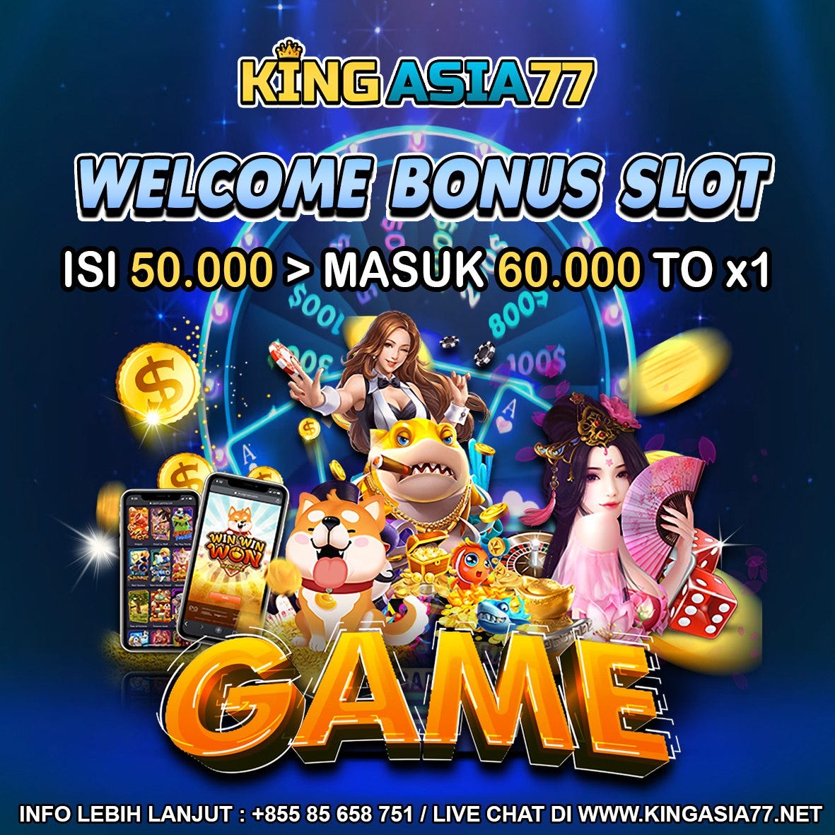 WELCOME BONUS SLOT - Vallery - Medium