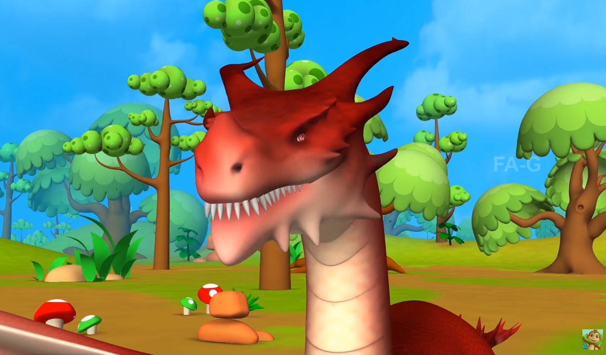 Funny Animals Building Giant Mud Dragon Slider | Animals Slider Game ...