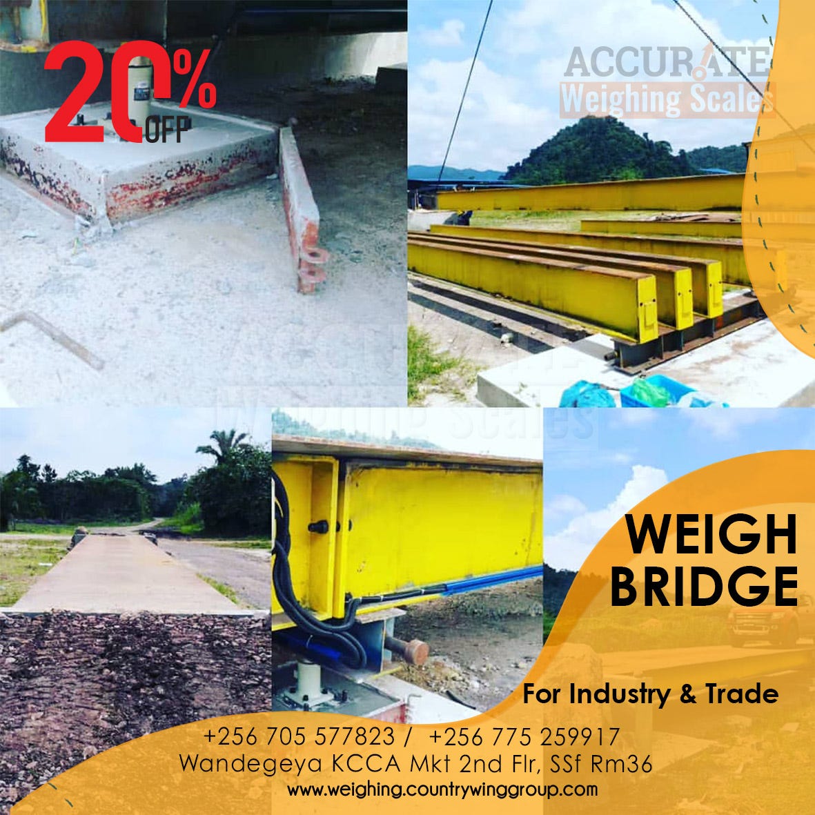 Leading supplier of vehicle weighbridges in Kampala Uganda | by 0775259917 Supplier of ...
