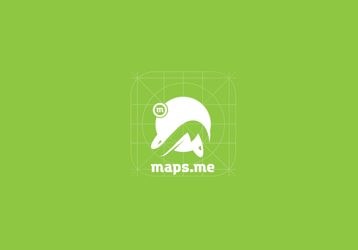 MAPS.ME logo. Вот такой флэт вариант логотипа. Вполне… | by Владимир ...