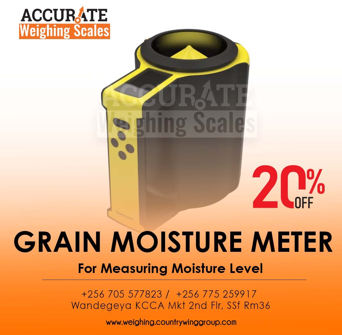 digital grain moisture analyzers to check spoilt beans for sowing Fort ...