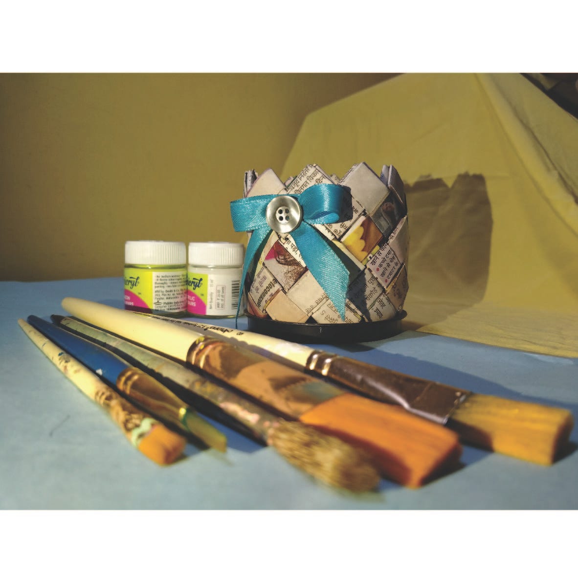 Stationery Organizer out of Stationery Waste. | by Shanvi Singh | Medium