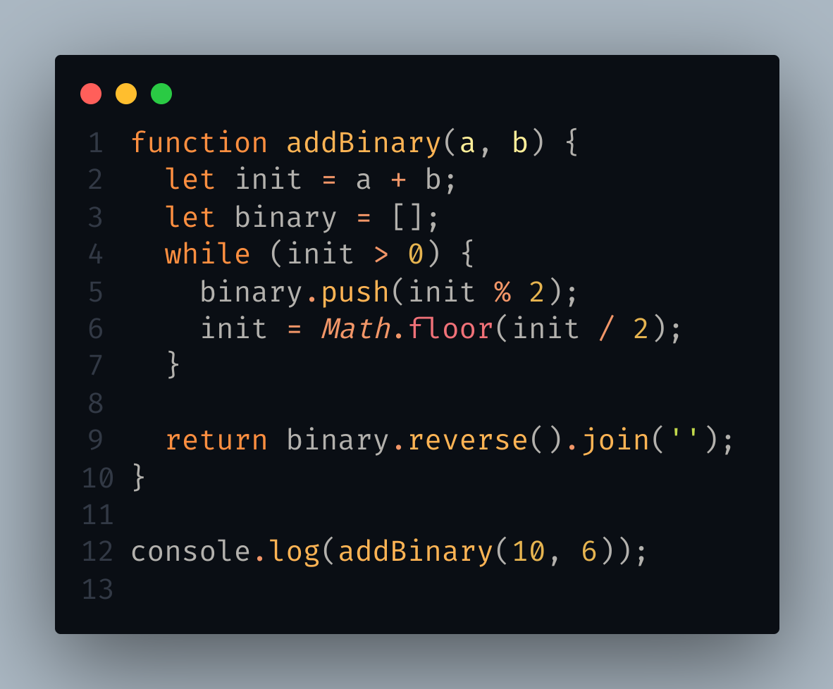 Binary Addition - Ashik Rana - Medium