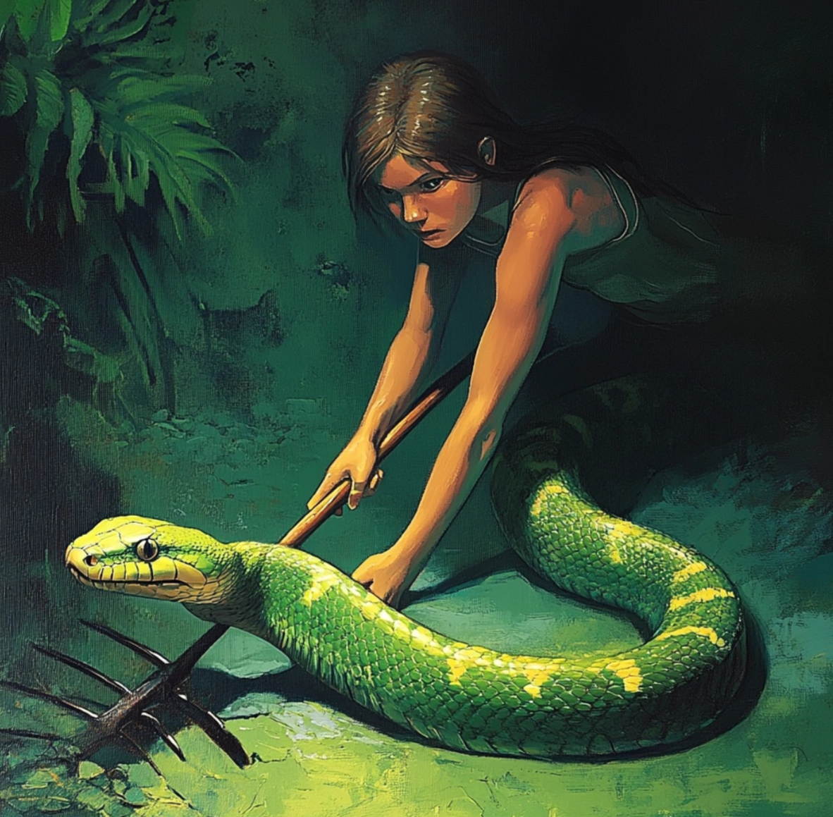 Musings of My Minor Me — “a great big green snake” | by Trinity Ellis ...
