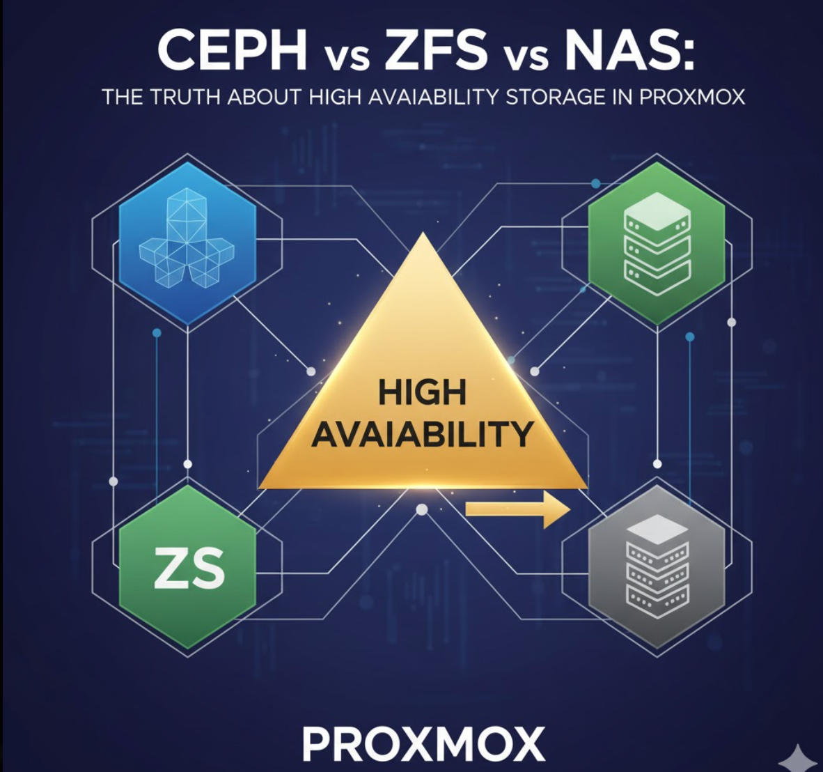 Ceph vs ZFS vs NAS: The Truth About High Availability Storage in ...