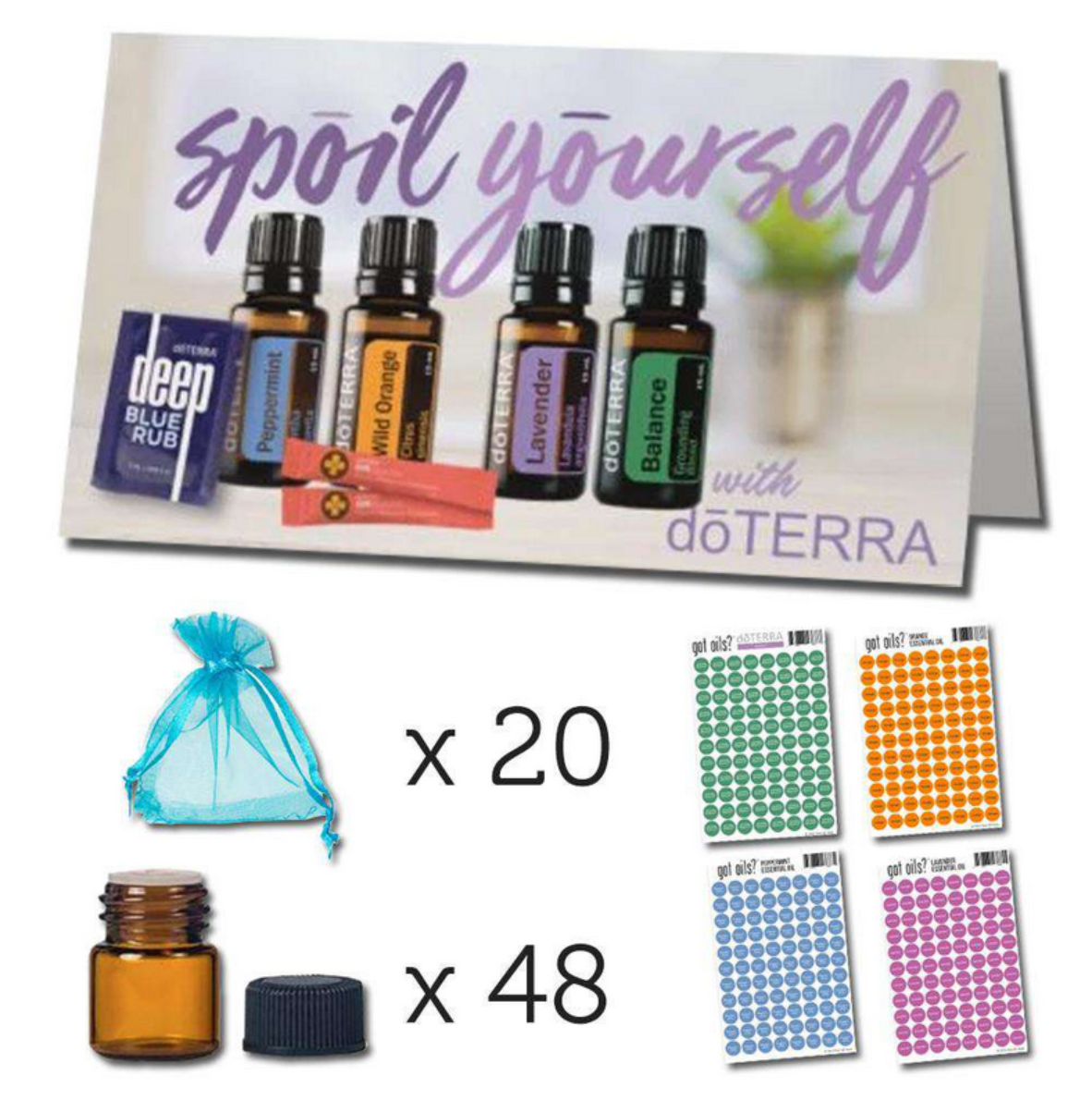 Spoil Yourself with doTERRA Sampling Kit - Your Oil Tools - Medium