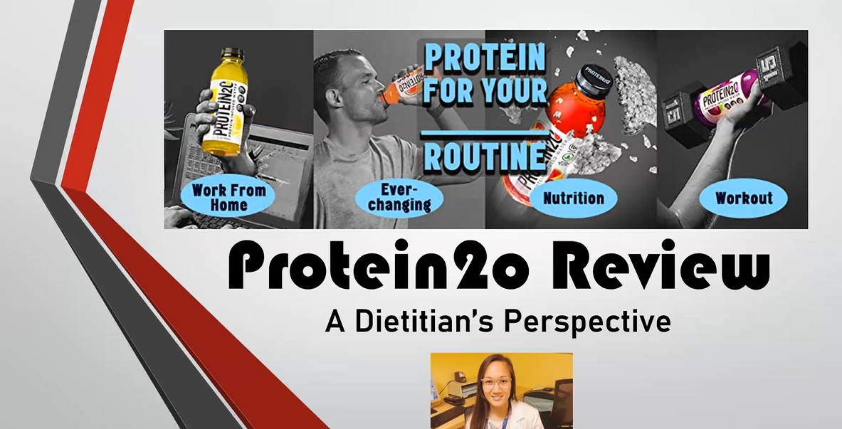 Protein2o Product Review - RD Protein Source - Medium