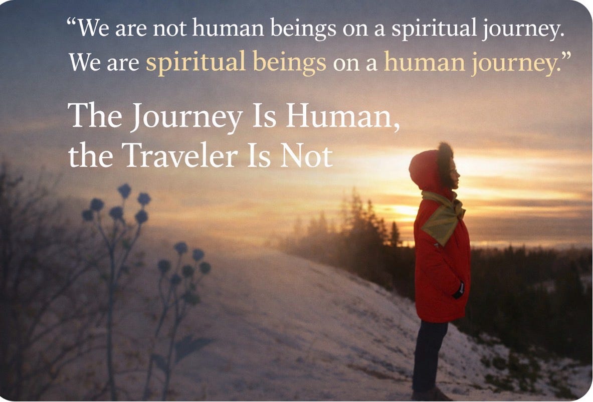 The Journey Is Human, the Traveler Is Not | by Dr Fawad Rauf | Dec ...