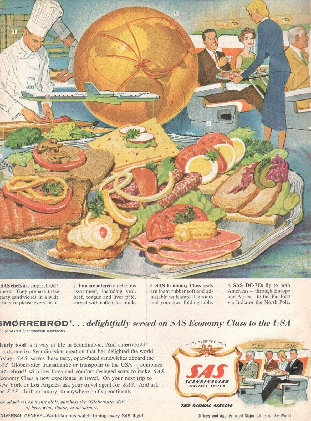 Food and Flying - the airline flying sandwich wars. A look at the ...