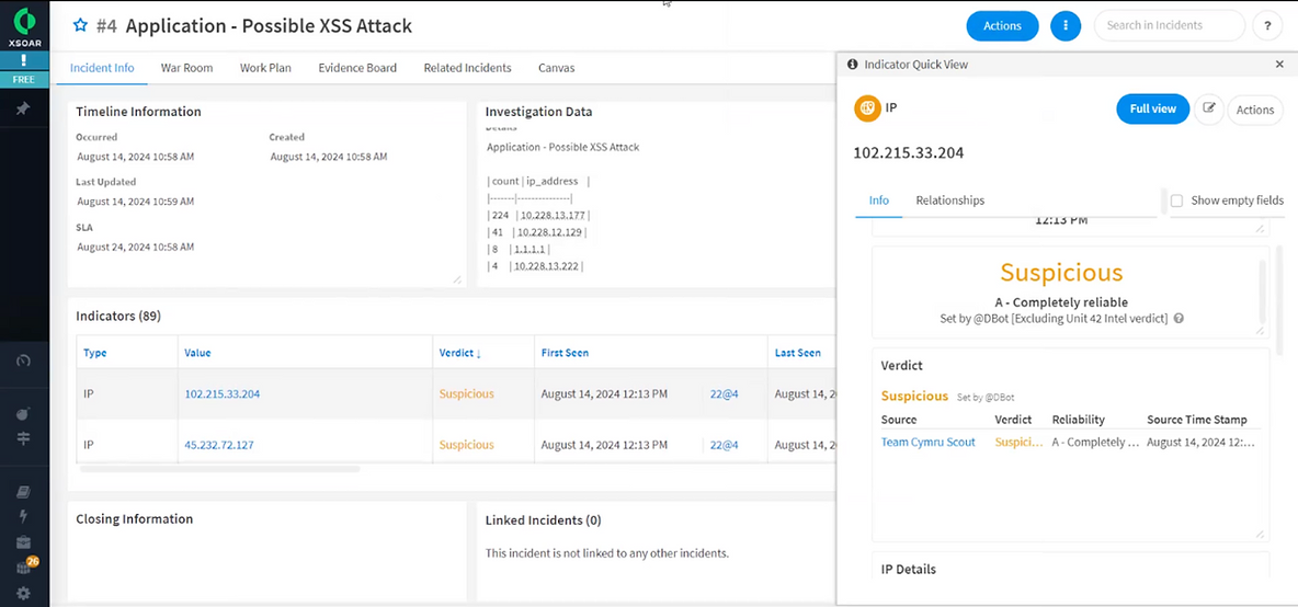 Leveraging Netflow and IP Intelligence in Palo Alto Cortex XSOAR | by ...