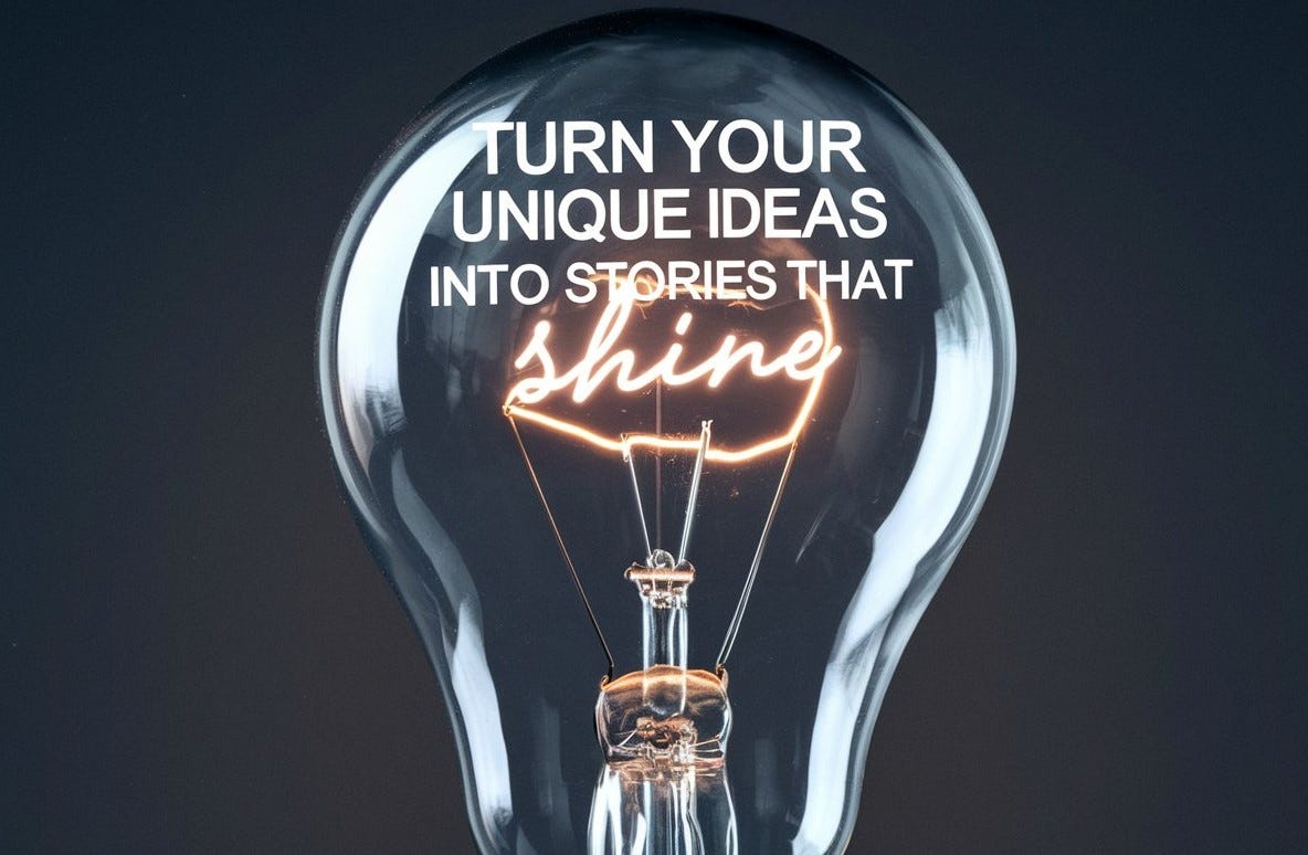 How to Turn Your Unique Ideas into Stories That Shine | by Big Eye ...
