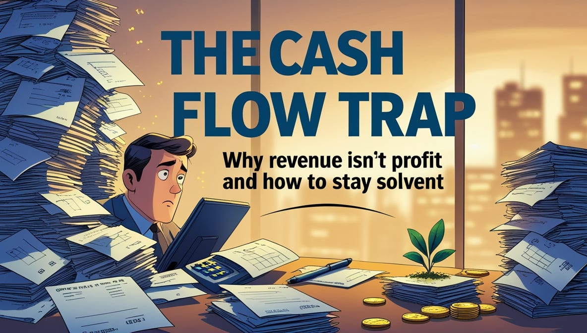 The Cash Flow Trap: Why Revenue Isn’t Profit and How to Stay Solvent ...