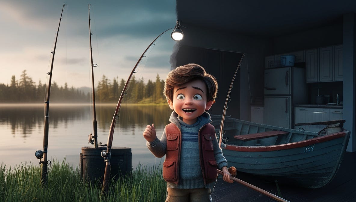 The Fisherman’s Call: Joey’s First Fishing Trip. | by Darious Madoc ...