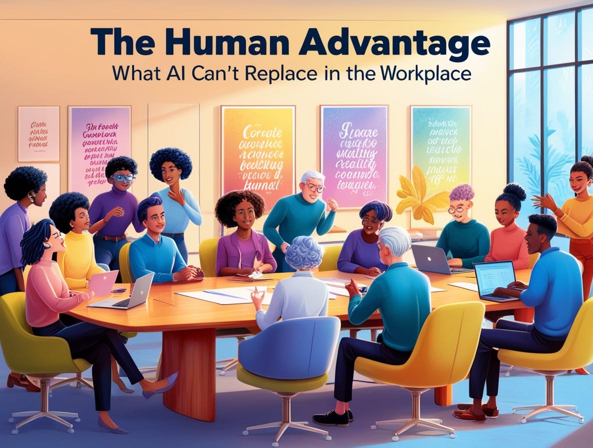 The Human Advantage: What AI Can’t Replace in the Workplace | by Unlock Your Best | Apr, 2025 ...