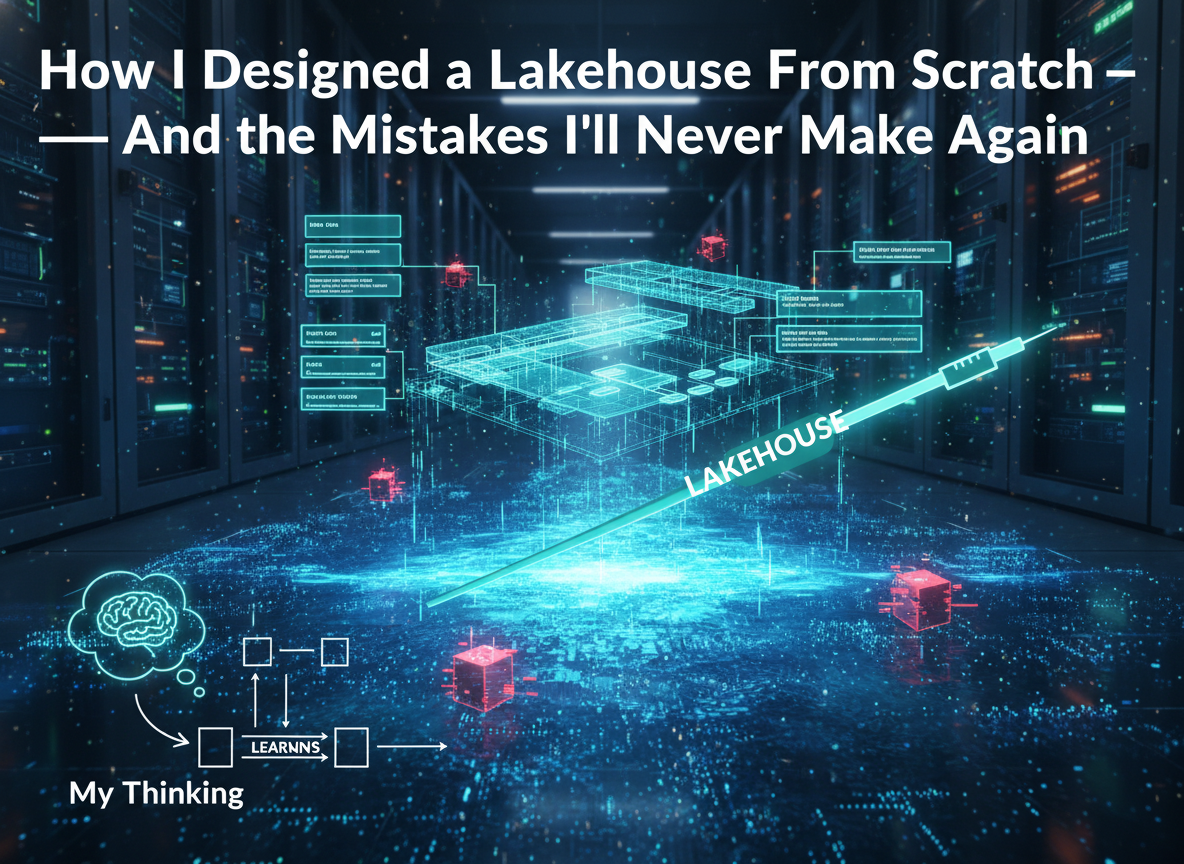 How I Designed a Lakehouse From Scratch — And the Mistakes I’ll Never ...
