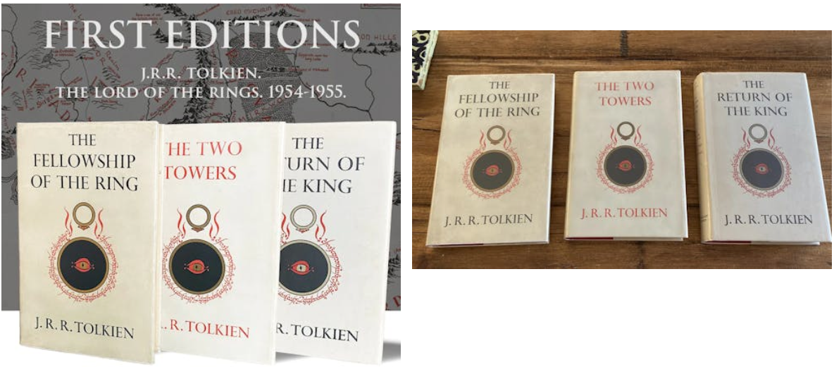 Own a Piece of Middle-Earth: Rare First Edition of The Lord of the ...