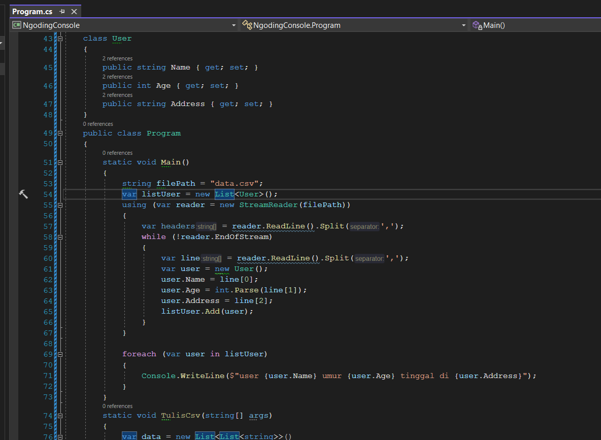 06 November 2022 — Read csv - Hendry Hendratno - Medium