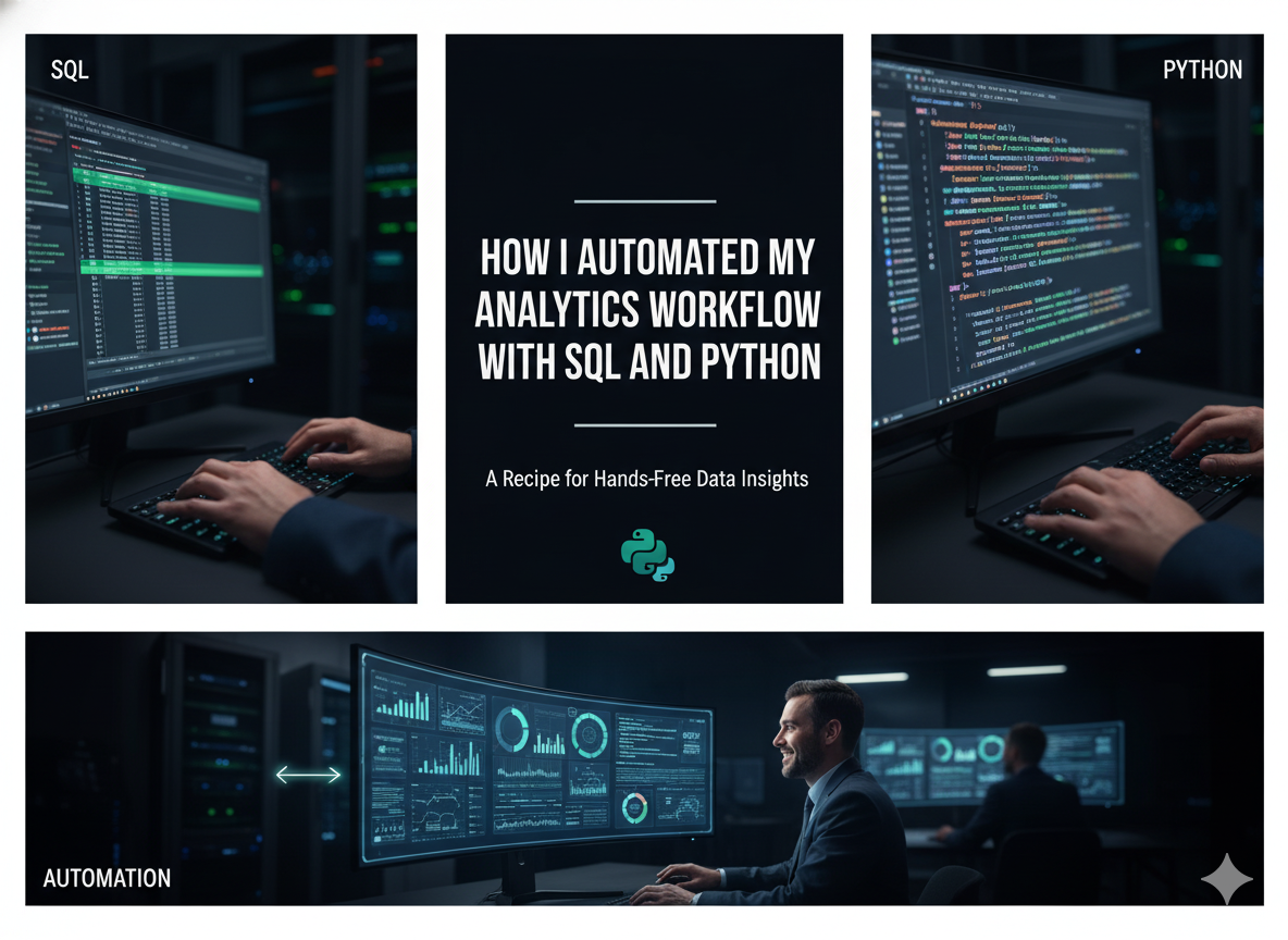 How I Automated My Analytics Workflow with SQL and Python | by Michael Preston | Stackademic