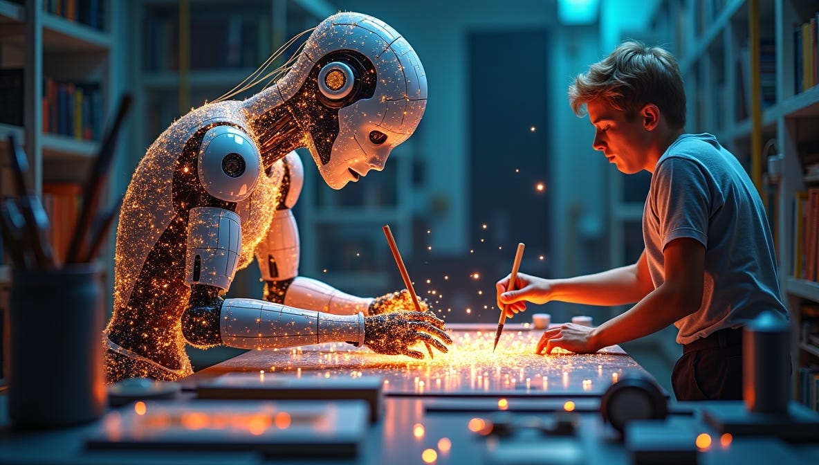 AI and Creativity: How Machines are Revolutionizing the Art World | by Realme Bilal | Feb, 2025 ...