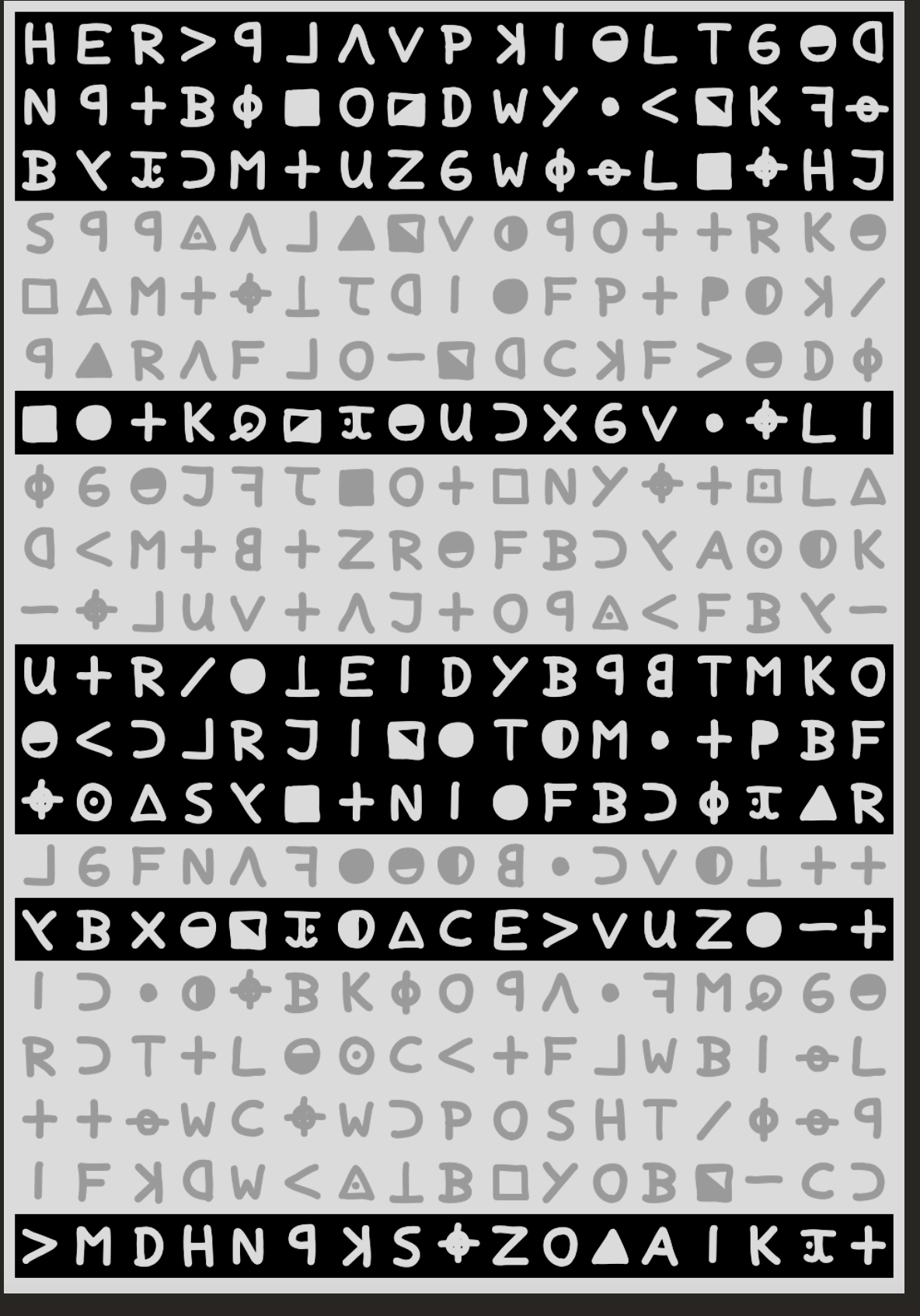 Z340 Non Repeating Symbols. What is everyones thoughts on the non… | by ...