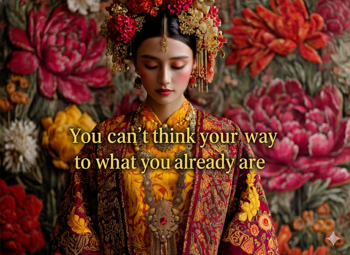 You Can’t Think Your Way to What You Already Are | by Carl Gerber (aka ...