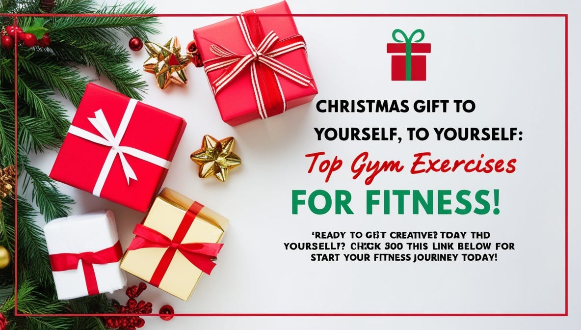 Christmas Gift to Yourself: Top Gym Exercises for Fitness | by Women 89 ...
