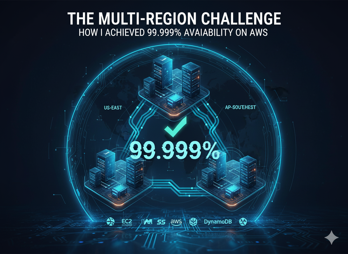 The Multi-Region Challenge: How I Achieved 99.999% Availability on AWS ...